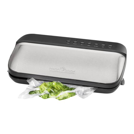 PROFI COOK PC-VK 1134 INSTRUCTION MANUAL Pdf Download | ManualsLib