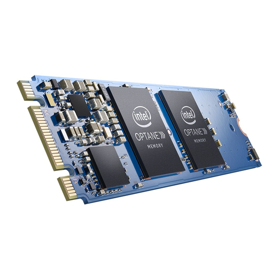 INTEL OPTANE M SERIES INSTALLATION MANUAL Pdf Download | ManualsLib