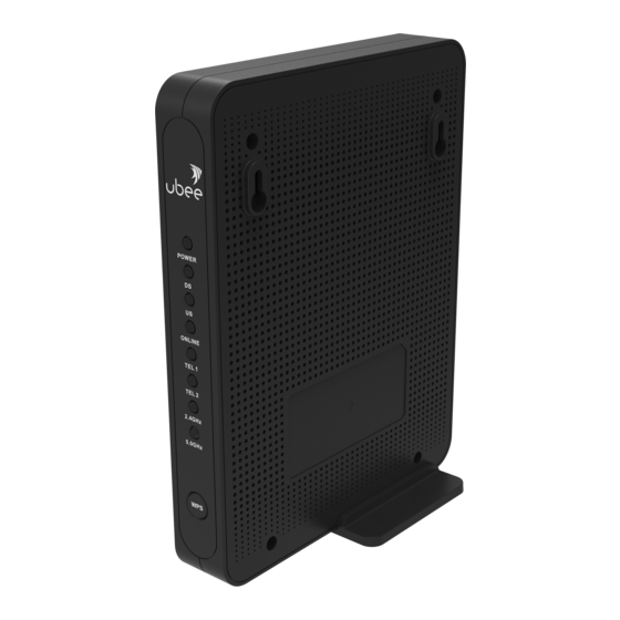 UBEE UBC1310BA10 QUICK INSTALLATION MANUAL Pdf Download | ManualsLib