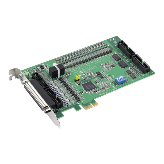 ADVANTECH PCIE-1730 USER MANUAL Pdf Download | ManualsLib