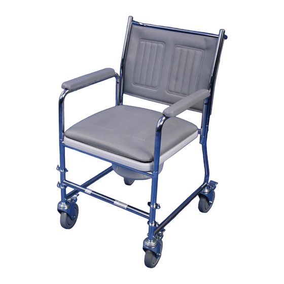 AIDAPT LINTON MOBILE COMMODE SERIES FIXING AND MAINTENANCE INSTRUCTIONS ...