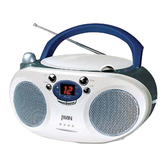 JWIN JX-CD404 OPERATION USER'S MANUAL Pdf Download | ManualsLib