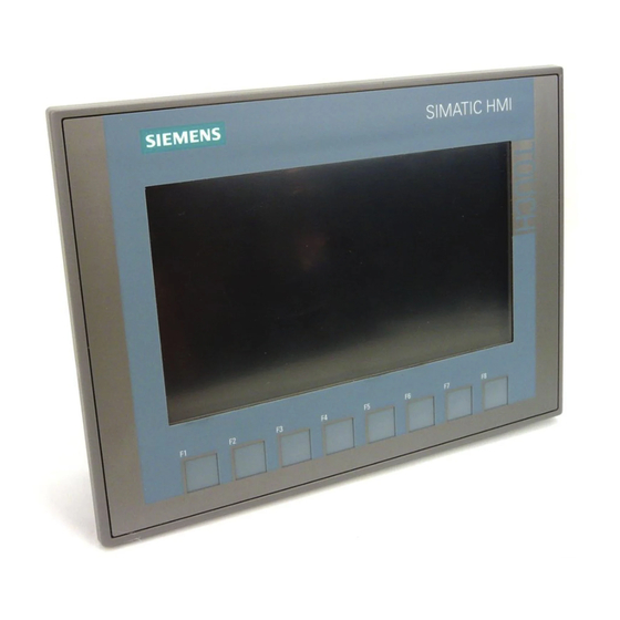 SIEMENS SIMATIC HMI OPERATING INSTRUCTIONS MANUAL Pdf Download | ManualsLib SIEMENS SIMATIC HMI OPERATING INSTRUCTIONS MANUAL Pdf Download | ManualsLib