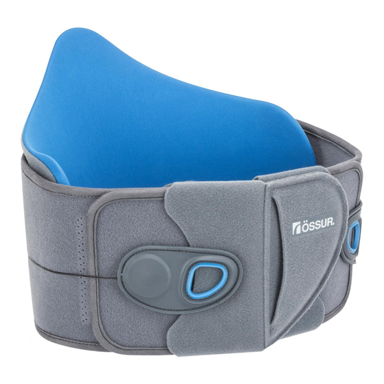 ÖSSUR MIAMI LSO INSTRUCTIONS FOR USE MANUAL Pdf Download | ManualsLib