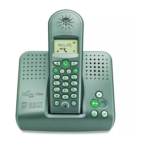 PHILIPS KALA 300 OPERATION USER'S MANUAL Pdf Download | ManualsLib