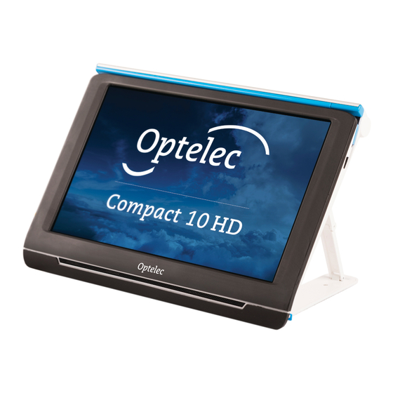 OPTELEC COMPACT 10 HD USER MANUAL Pdf Download | ManualsLib