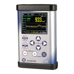 User Manuals: Svantek SVAN 106 Human Vibration Meter