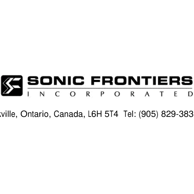 Sonic Frontiers SFC-1: Select the Correct Input Source | ManualsLib