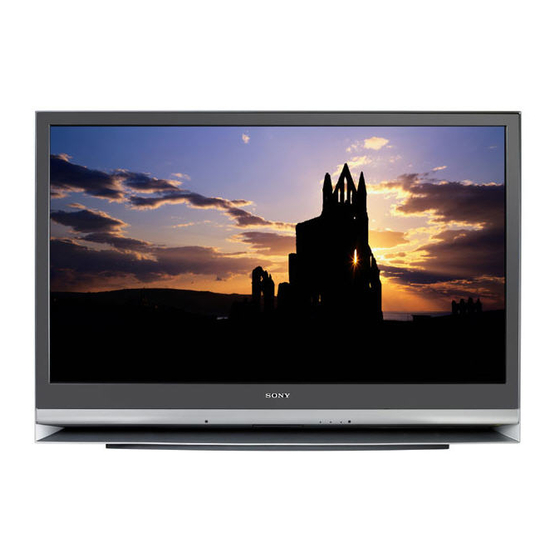 SONY GRAND WEGA 2-694-282-13(1) OPERATING INSTRUCTIONS MANUAL Pdf ...