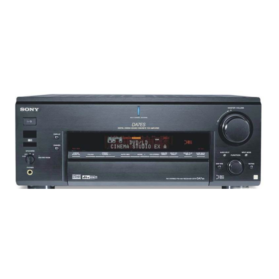 Sony STR DA4ES 5.1 Channel 110 Watt Receiver - munimoro.gob.pe