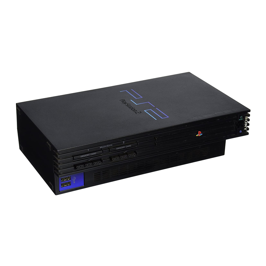 SONY PS2 INSTRUCTION MANUAL Pdf Download | ManualsLib