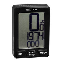 Specialized Speedzone Elite Cyclocomputer Manuals | ManualsLib