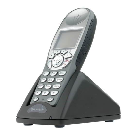 SPECTRALINK NETLINK 8000 USER MANUAL Pdf Download | ManualsLib