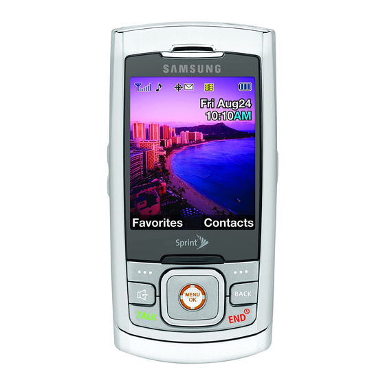 SAMSUNG M520 USER MANUAL Pdf Download | ManualsLib