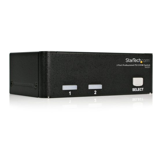 STARTECH.COM STARVIEW SV231 USER MANUAL Pdf Download | ManualsLib