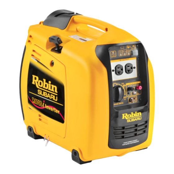 ROBIN AMERICA SUBARU R1700I INSTRUCTIONS FOR USE MANUAL Pdf Download ...