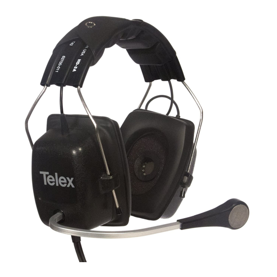 TELEX HD-3A SPECIFICATIONS Pdf Download | ManualsLib