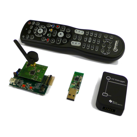 TEXAS INSTRUMENTS CC2533 HARDWARE USER'S MANUAL Pdf Download | ManualsLib