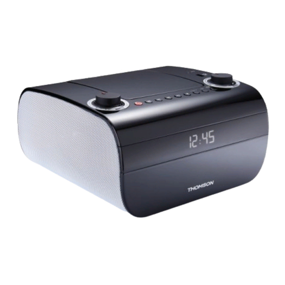 THOMSON RCD300U INSTRUCTION MANUAL Pdf Download | ManualsLib