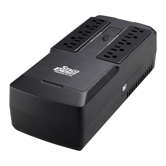 STACO ENERGY UNISTAR SB2 SERIES USER MANUAL Pdf Download | ManualsLib