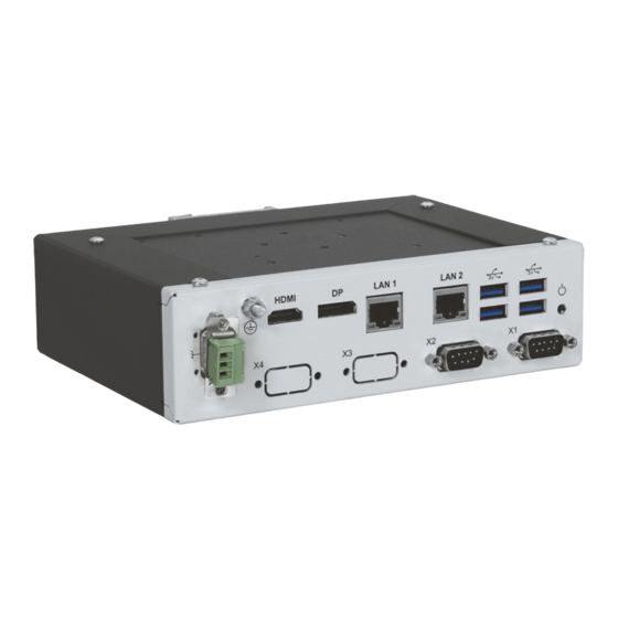 KONTRON KBOX A-150-KBL USER MANUAL Pdf Download | ManualsLib