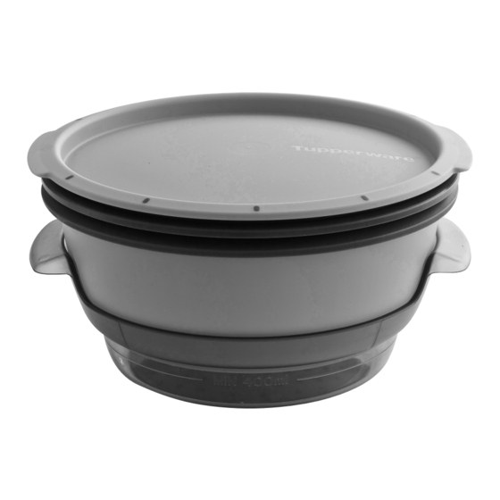 TUPPERWARE SMARTSTEAMER MANUAL Pdf Download | ManualsLib