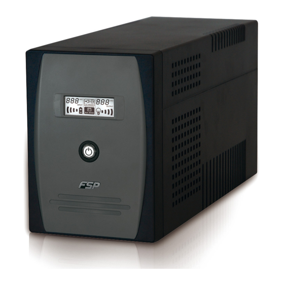 FSP TECHNOLOGY EP 1500 QUICK MANUAL Pdf Download | ManualsLib