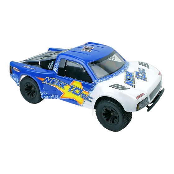 OFNA RACING NEXX 10SC INSTRUCTION MANUAL Pdf Download | ManualsLib