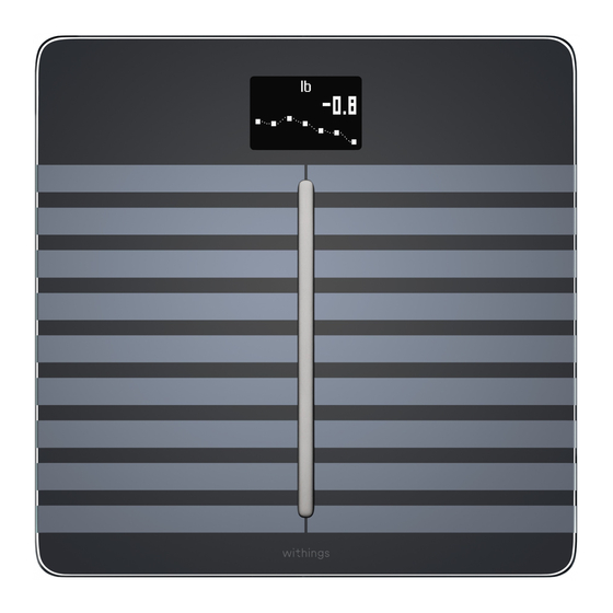 WITHINGS BODY CARDIO QUICK INSTALLATION MANUAL Pdf Download | ManualsLib
