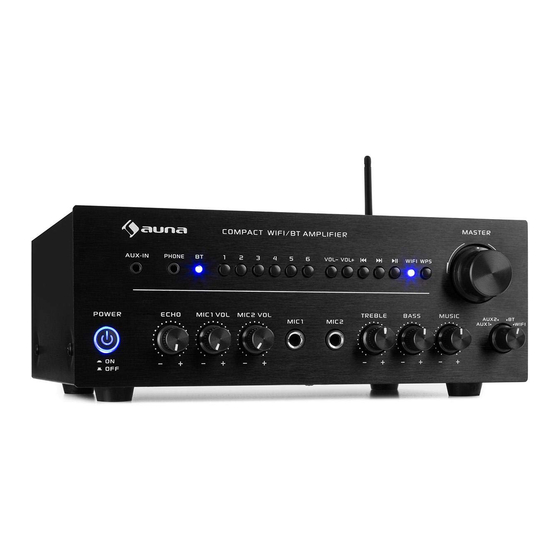 AUNA INTELLIGENCE AMP INSTRUCTION MANUAL Pdf Download | ManualsLib