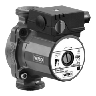 WILO -STAR-RS SERIES INSTALLATION AND OPERATING INSTRUCTIONS MANUAL Pdf ...
