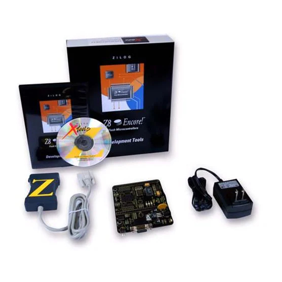 ZILOG Z8F08200100KIT USER MANUAL Pdf Download | ManualsLib