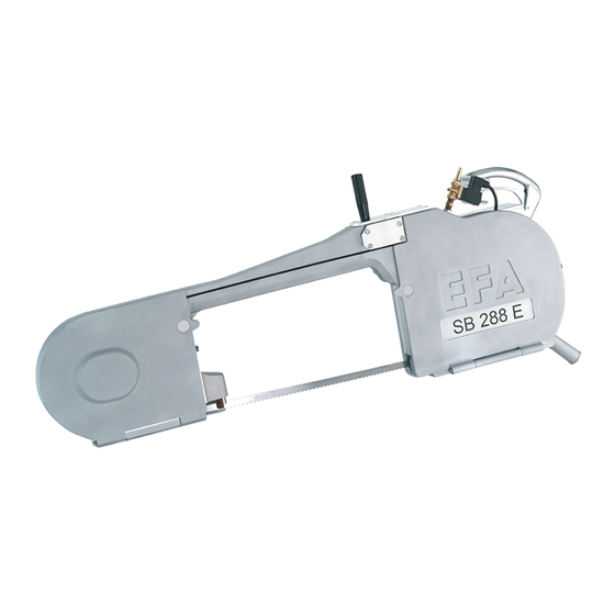 EFA SB 288 E OPERATING INSTRUCTIONS MANUAL Pdf Download | ManualsLib