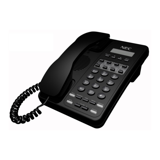 NEC GT200 USER MANUAL Pdf Download | ManualsLib