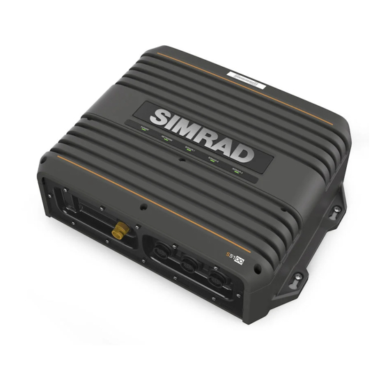 SIMRAD S5100 INSTALLATION MANUAL Pdf Download | ManualsLib