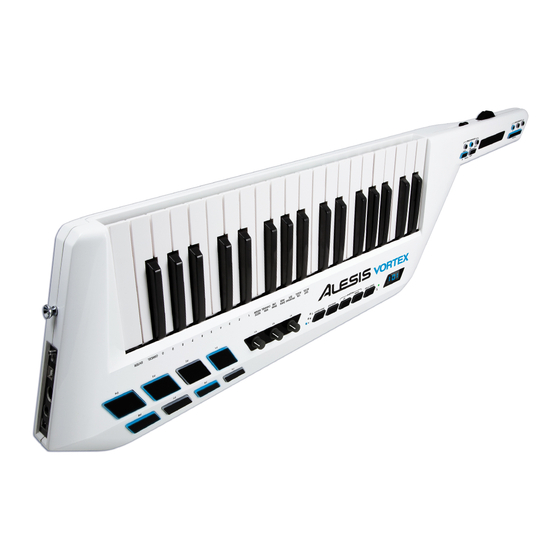 ALESIS VORTEX WIRELESS USER MANUAL Pdf Download | ManualsLib