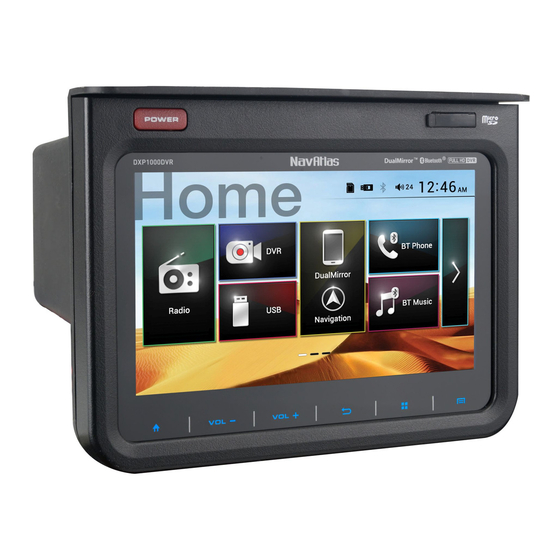 NAVATLAS DXP1000DVR INSTALLATION & OWNER'S MANUAL Pdf Download | ManualsLib