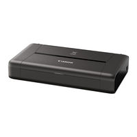 CANON PIXMA IP110 INSTALLING Pdf Download | ManualsLib