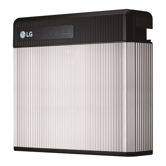 LG CHEM RESU SERIES INSTALLATION MANUAL Pdf Download | ManualsLib
