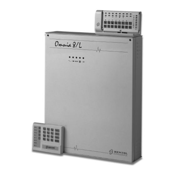 BENTEL SECURITY OMNIA 8/L MANUAL Pdf Download | ManualsLib