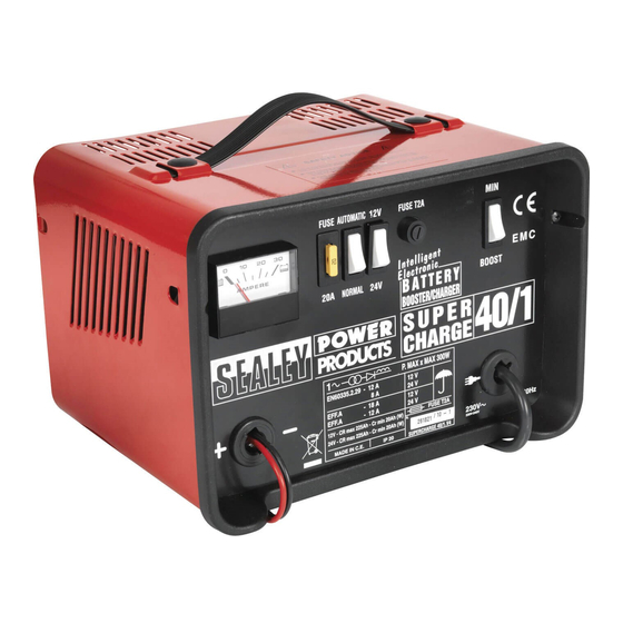 SEALEY POWER PRODUCTS SUPERCHARGE SERIES INSTRUCTIONS Pdf Download ...