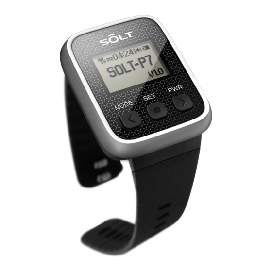 SOLT SP7-100 USER MANUAL Pdf Download | ManualsLib