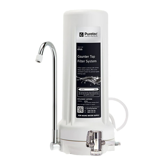 PURETEC CT SERIES USER MANUAL Pdf Download | ManualsLib