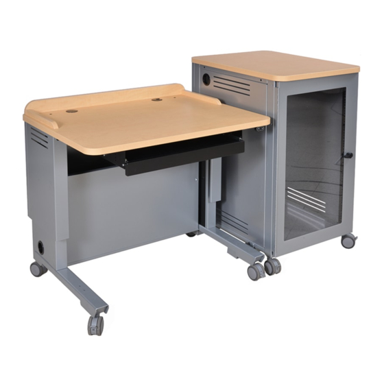 SPECTRUM INDUSTRIES FREEDOM ONE ELIFT LECTERN OWNER'S MANUAL Pdf ...