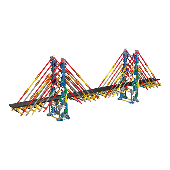 K'NEX EDUCATION REAL BRIDGE BUILDING MANUAL Pdf Download | ManualsLib