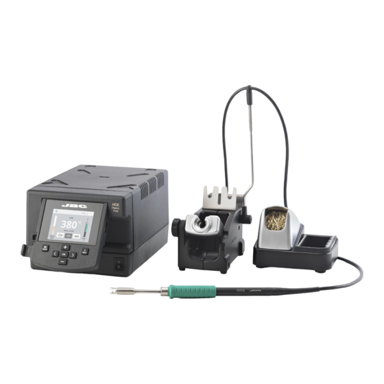 JBC HDE-1B MANUAL Pdf Download | ManualsLib