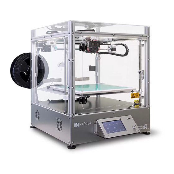 GERMAN REPRAP X400V4 MANUAL Pdf Download | ManualsLib