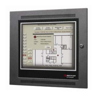 HONEYWELL NOTIFIER ONYX FIRSTVISION INSTALLATION AND OPERATION MANUAL Pdf Download | ManualsLib