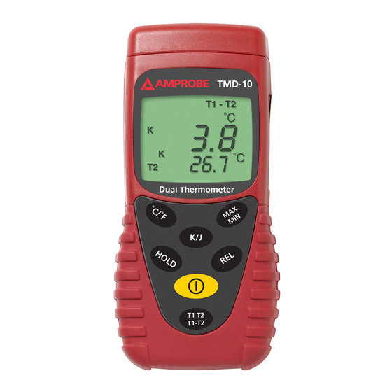 AMPROBE TMD-10 USER MANUAL Pdf Download | ManualsLib