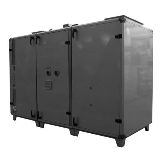 SYSTEMAIR TOPVEX SOFTCOOLER TR SERIES INSTALLATION INSTRUCTIONS MANUAL ...